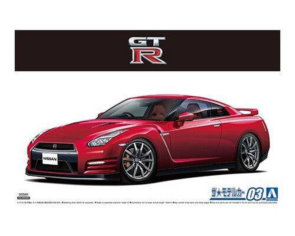 Aoshima 1/24 Nissan R35 GT-R Pure Edition '14 | Buy online at The Nile