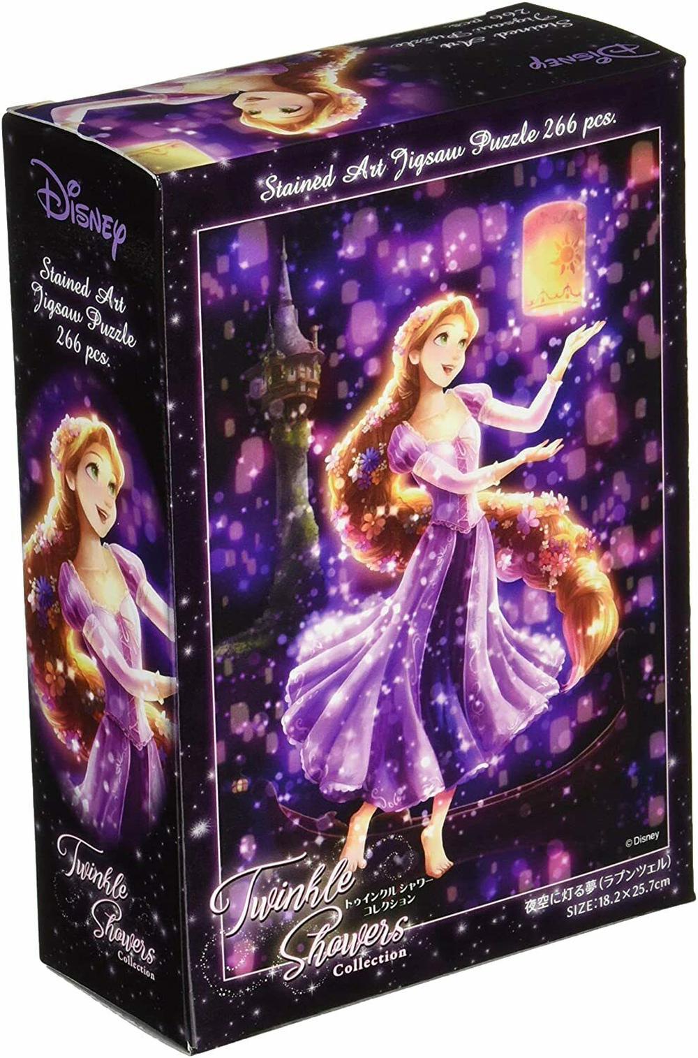Tenyo Disney Rapunzel - Bright Dream in the Night Sky Puzzle, 266 Piece ...