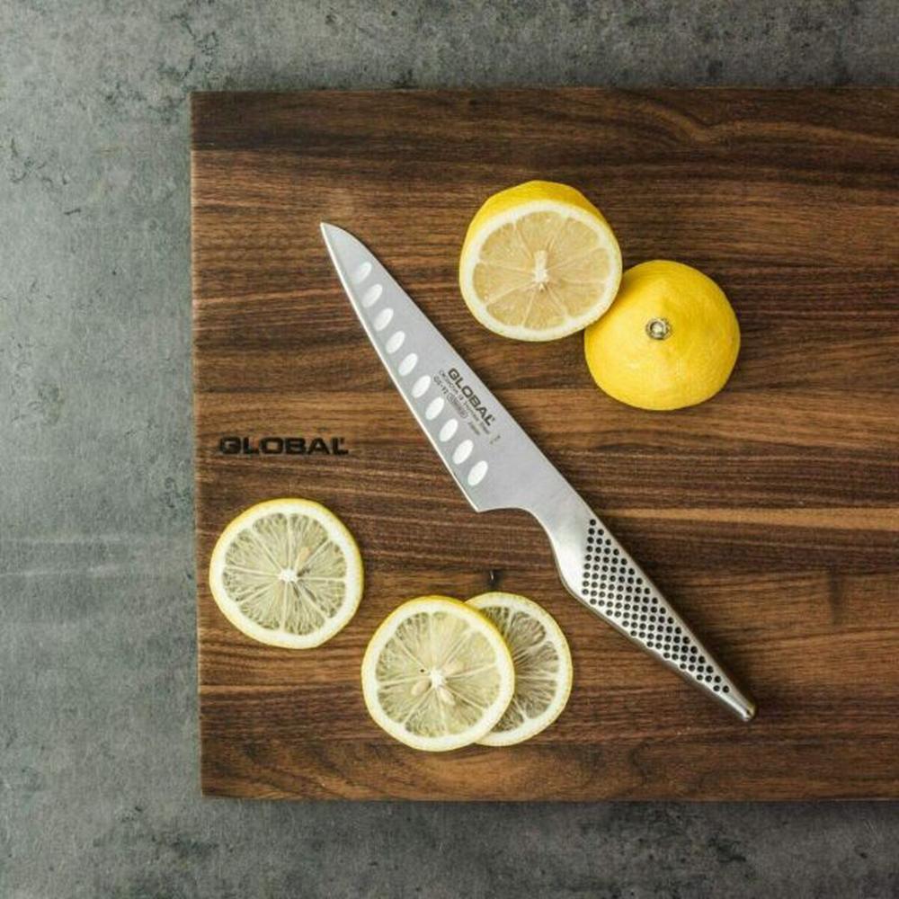 Global Fluted Blade Cooks Knife - 13cm | Buy online at The Nile
