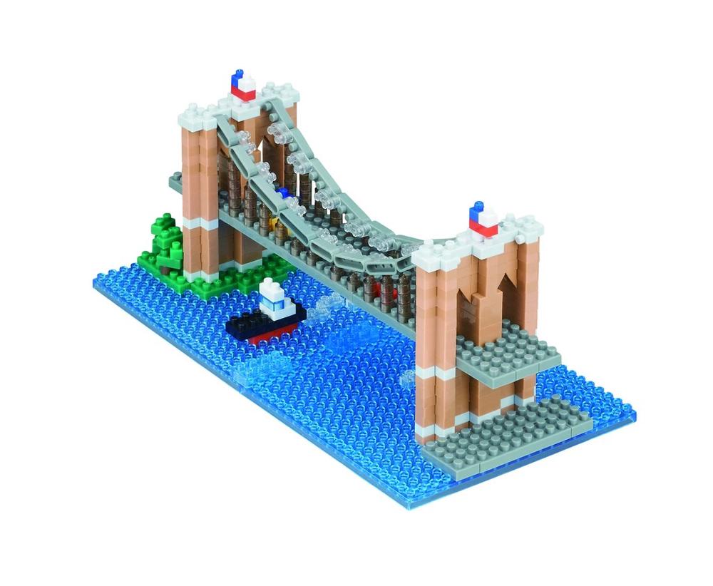 Kawada Nanoblock - Brooklyn Bridge USA | Buy online at The Nile