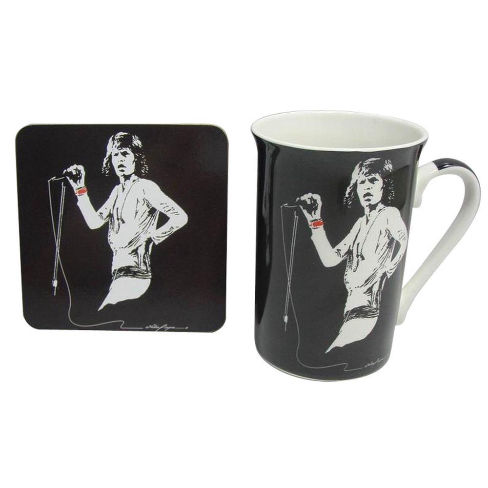Dakota Legends Can Mug & Coaster (Mick Jagger) | Buy online at The Nile