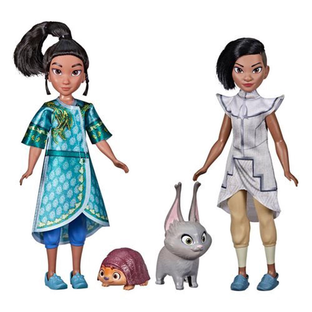 Hasbro Raya And The Last Dragon Young Raya And Namaari Dolls | Buy ...