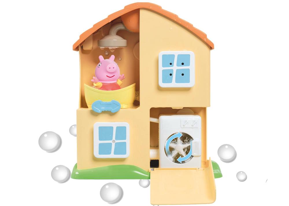 Tomy Peppa Pig House Bath Play Set | Buy online at The Nile