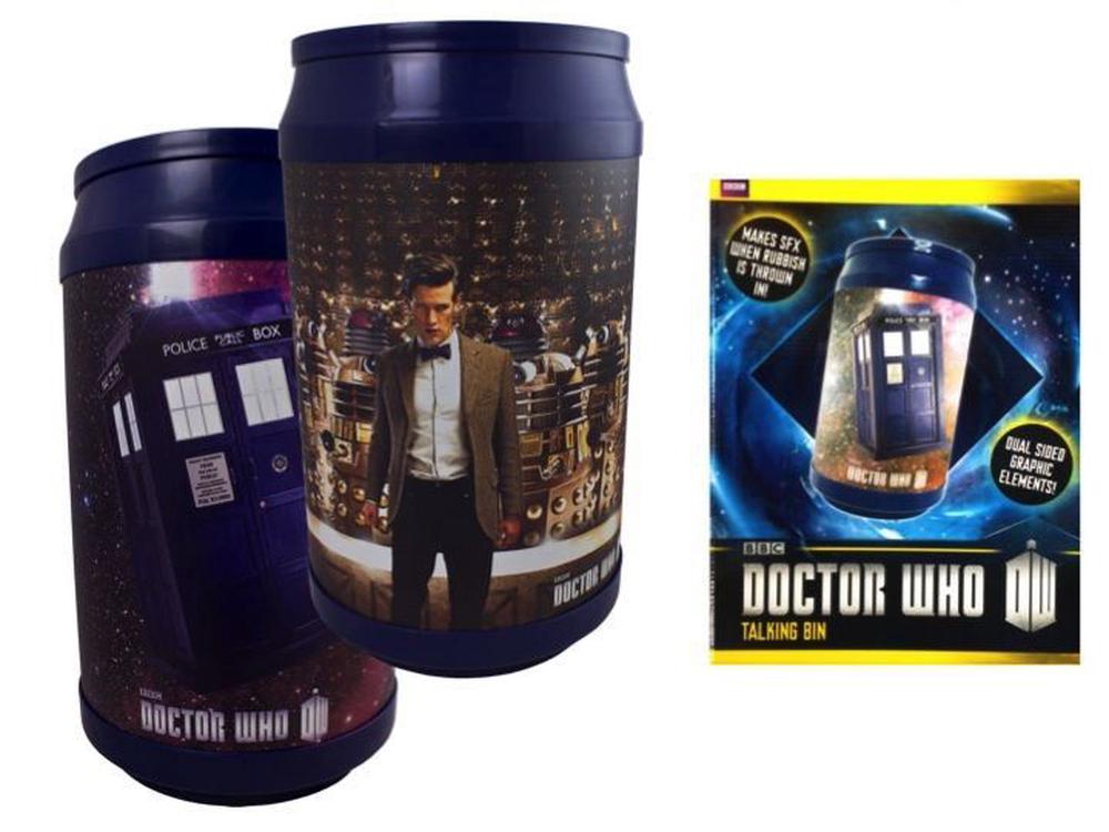 Wesco Doctor Who - Tardis & Dalek Talking Bin | Buy online at Well Cooked