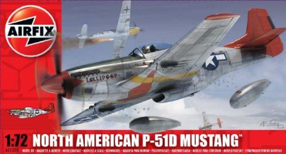 Airfix 1:72 North American P-51D Mustang (A01004) | Buy online at The Nile
