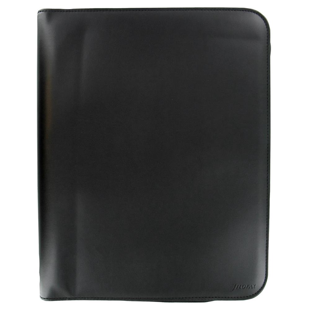 Filofax Metropol Zipped Folder with Rings (Black) - A4 | Buy online at ...