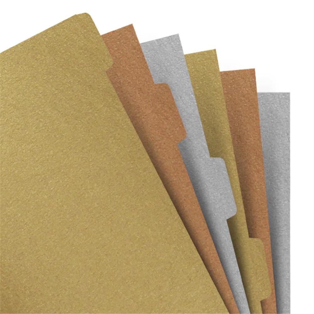 Notebook Metallic Indices A5, 6 Pack | Buy online at The Nile
