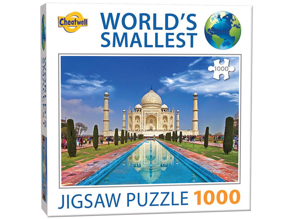 Cheatwell World's Smallest - Taj Mahal Jigsaw Puzzle, 1000pc | Buy ...