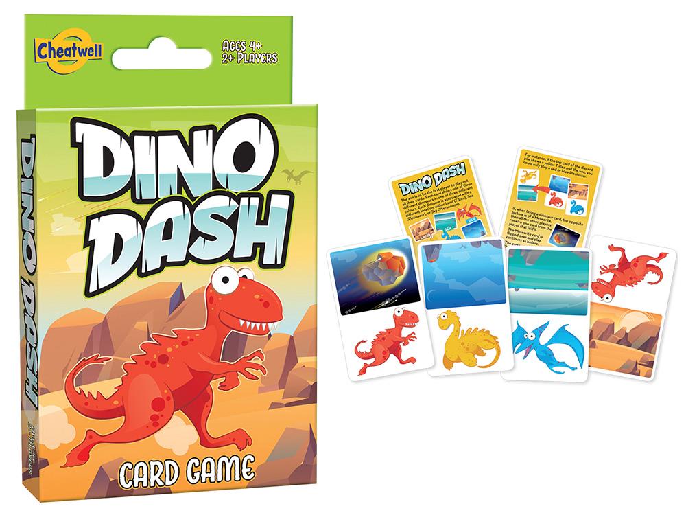 Cheatwell Dino Dash Cretaceous Card Game | Buy online at The Nile