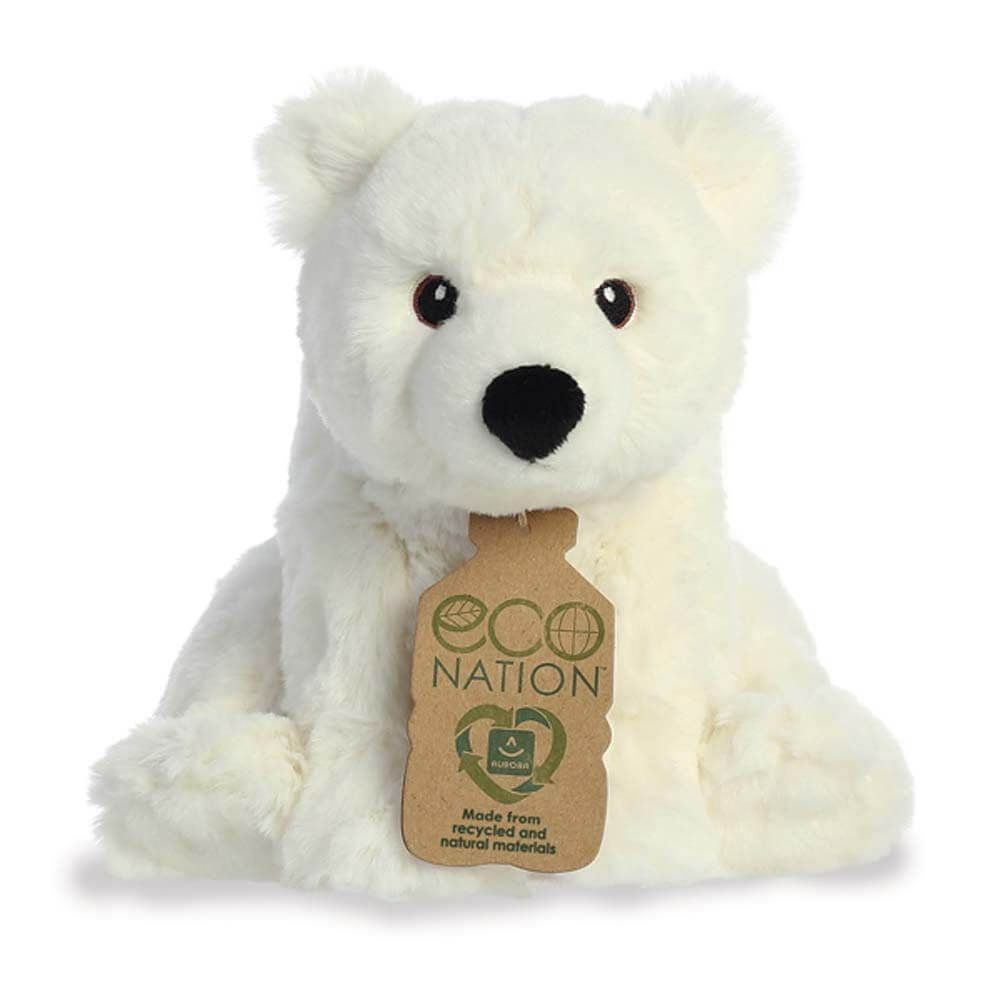 Eco Nation Polar Bear Plush | Buy online at The Nile