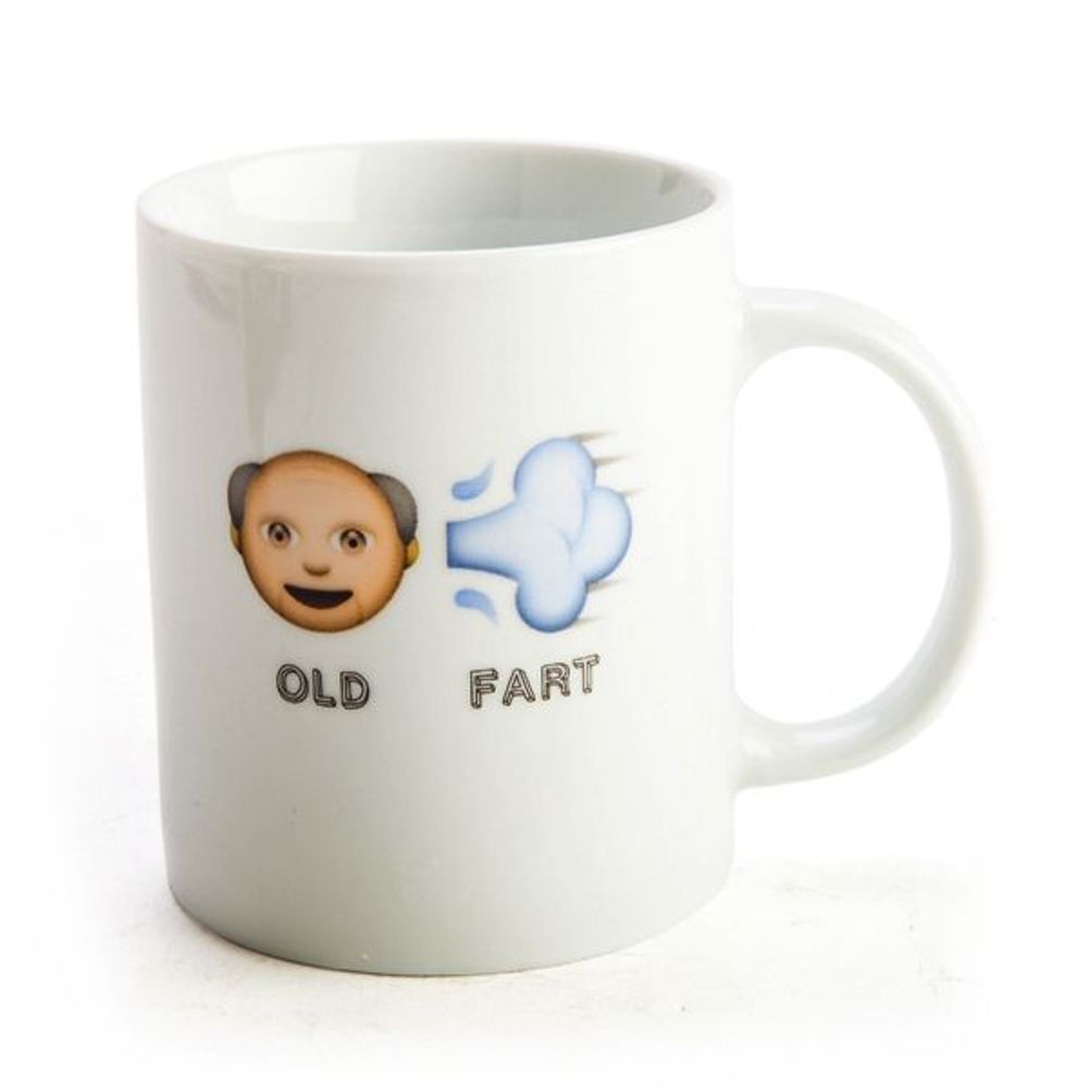 MDI Australia Koolface Emoji Mug (Old Fart) | Buy online at The Nile