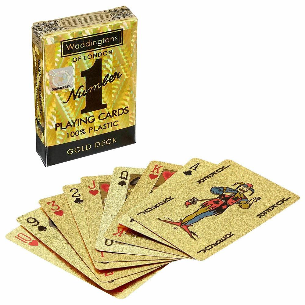 Waddingtons Playing Cards - Gold Edition | Buy online at The Nile