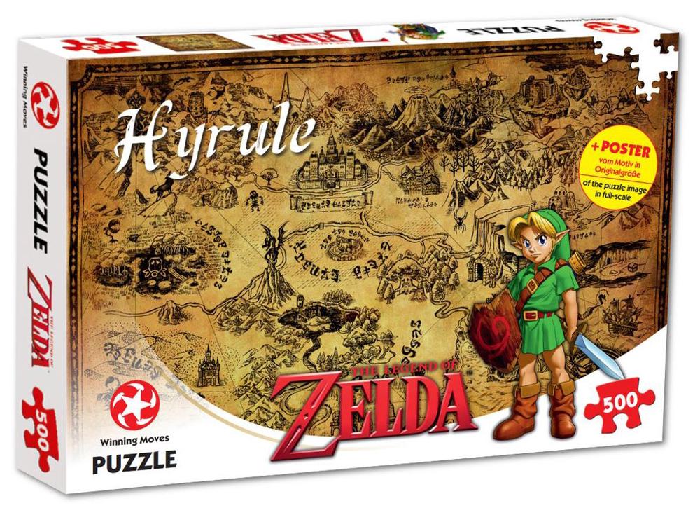 Winning Moves The Legend of Zelda Jigsaw Puzzle (Hyrule Field) , 500 ...