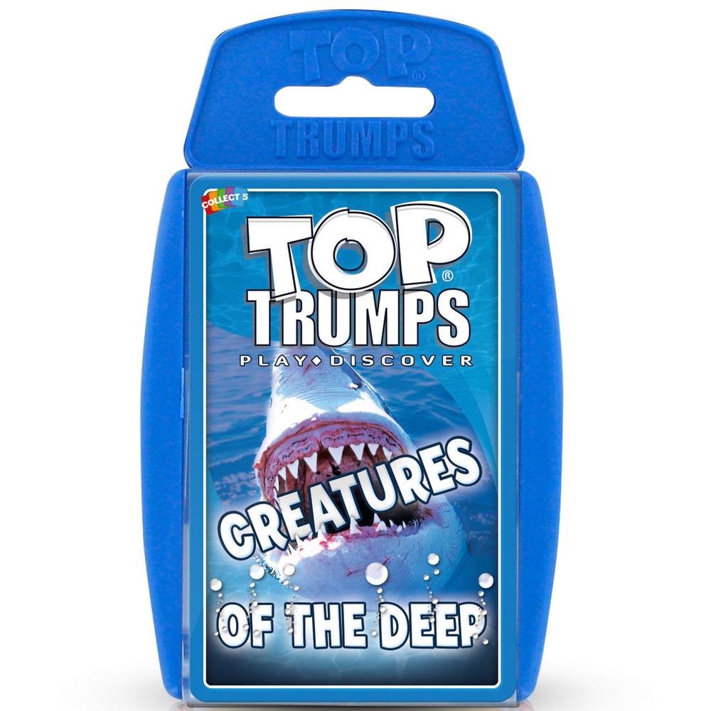 Top Trumps - Creatures of the Deep Card Game | Buy online at The Nile
