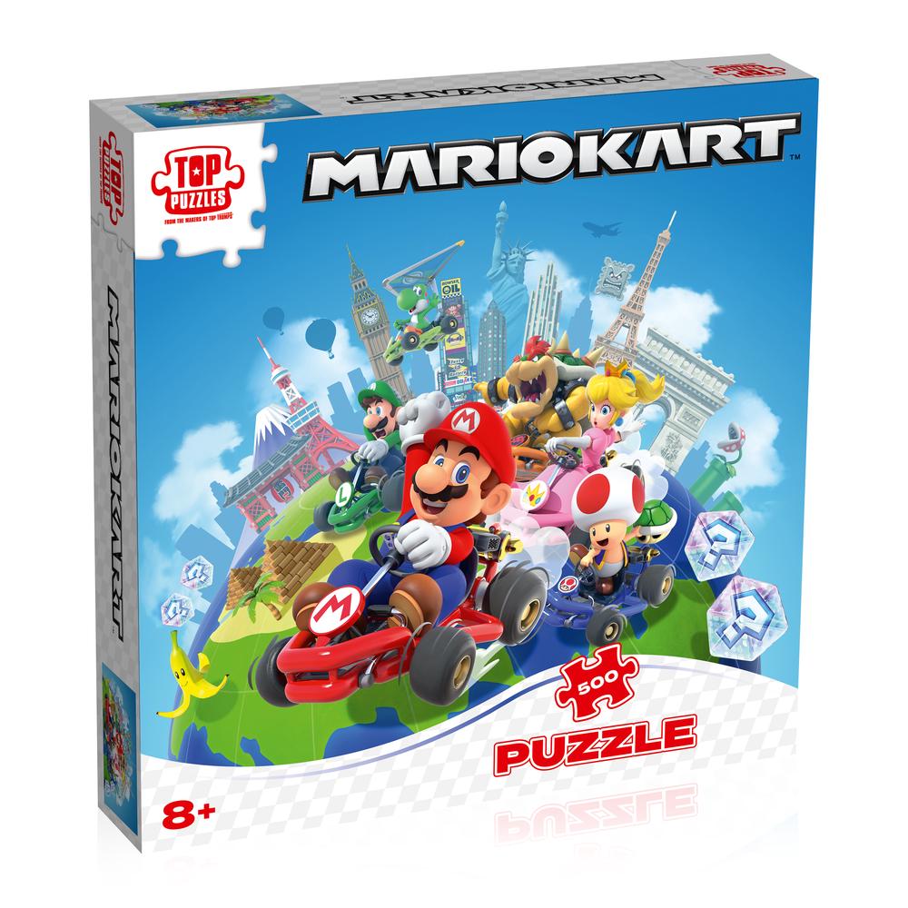 Top Puzzles Super Mario - Mariokart Around the World Puzzle, 1000 ...