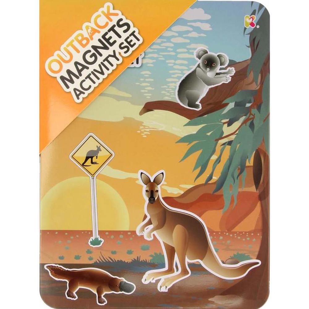Keycraft Australian Outback Magnets Activity Tin Set - 23cm | Buy ...