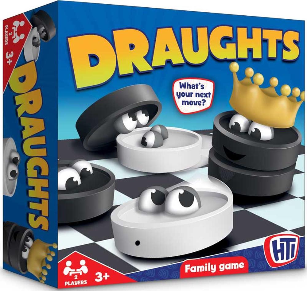 HTI Draughts Board Game | Buy online at The Nile