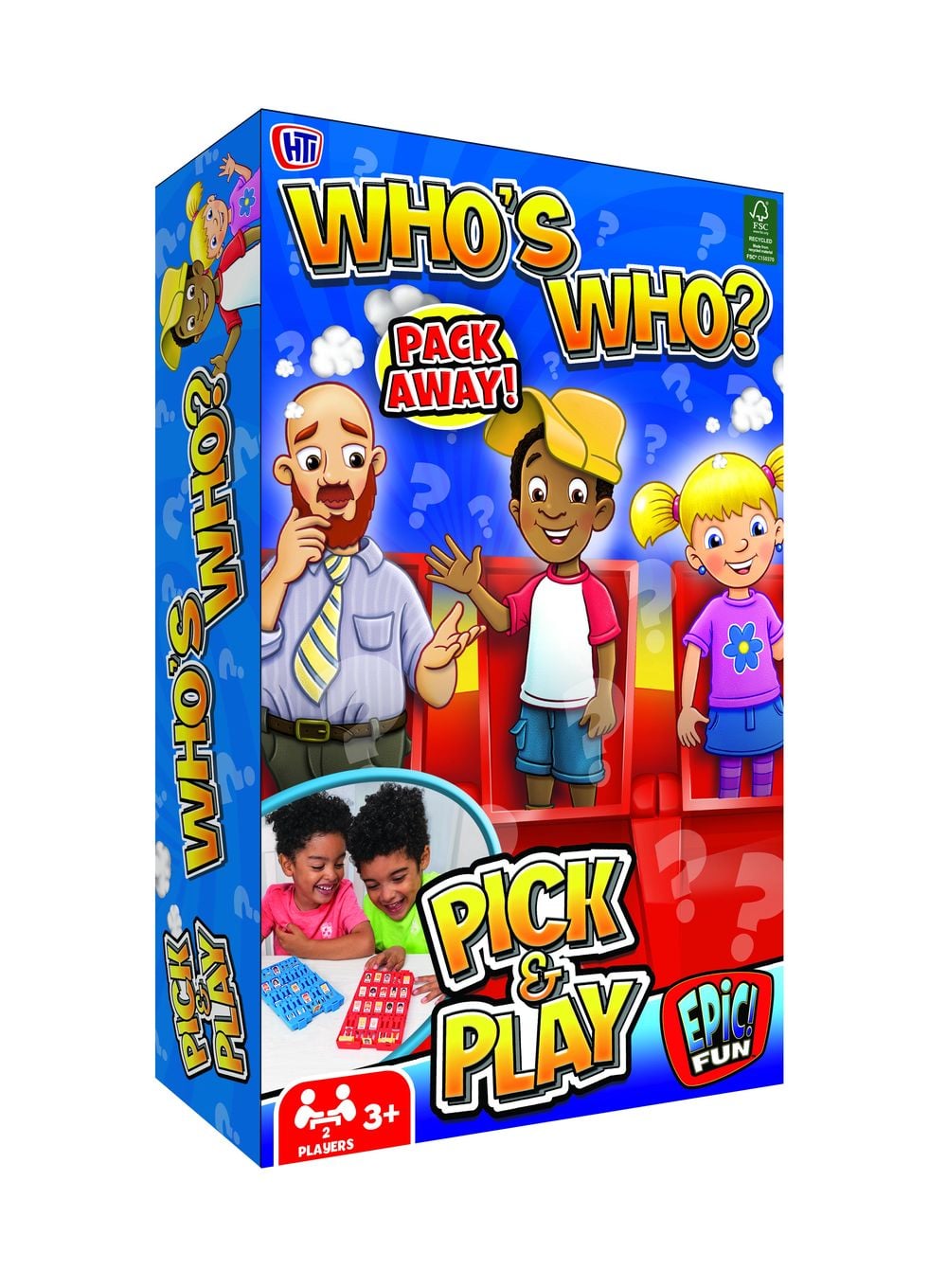 HTI Travel Game - Who's Who Pick & Play Game | Buy online at The Nile