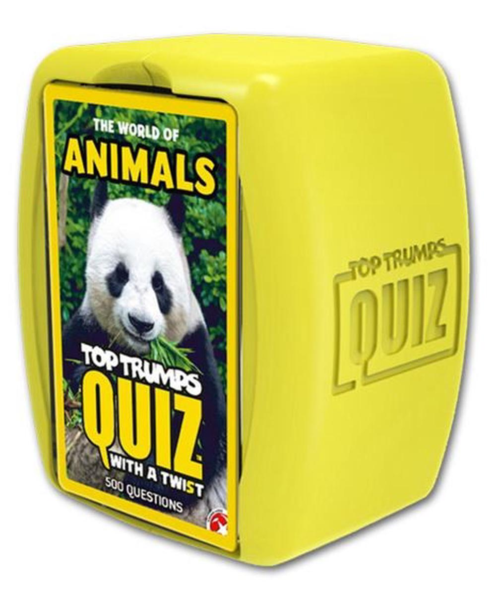 Top Trumps - Quiz - Animals | Buy online at The Nile