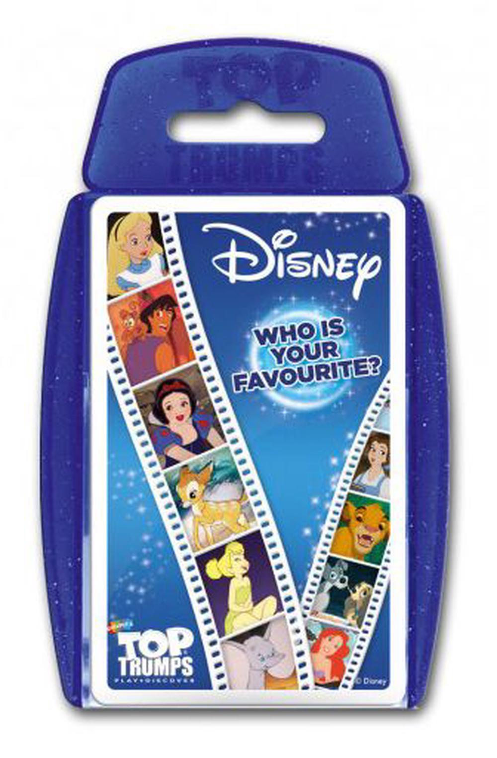 Top Trumps - Disney - Who is Your Favourite? | Buy online at The Nile