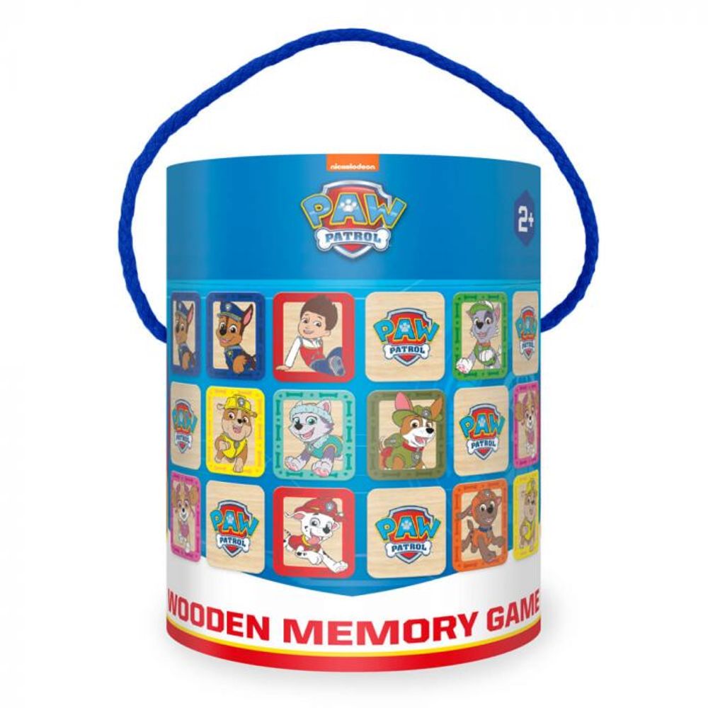 Wooden Memory Game (Paw Patrol) - 14cm | Buy online at The Nile