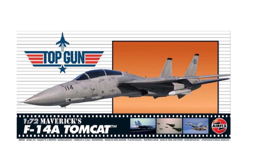 Airfix Top Gun Maverick's F-14A Tomcat 1:72 Model Kit | Buy online at ...