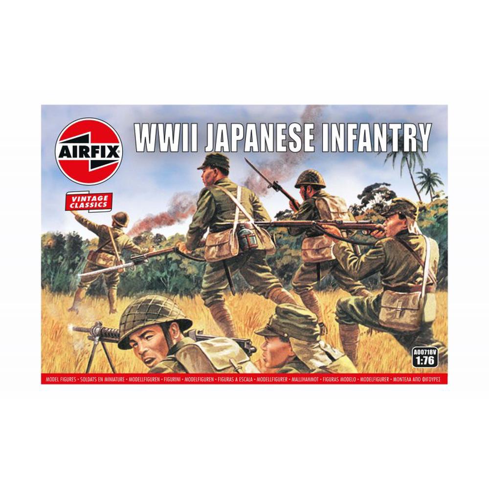 Airfix Vintage Classics WWII Japanese Infantry, 1:76 Scale Figures ...