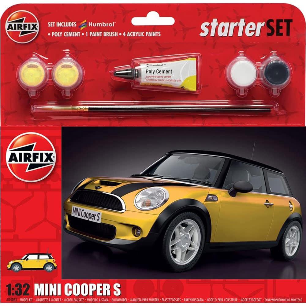 Airfix Large Starter Set Large MINI Cooper S 1:32 Scale | Buy online at The Nile