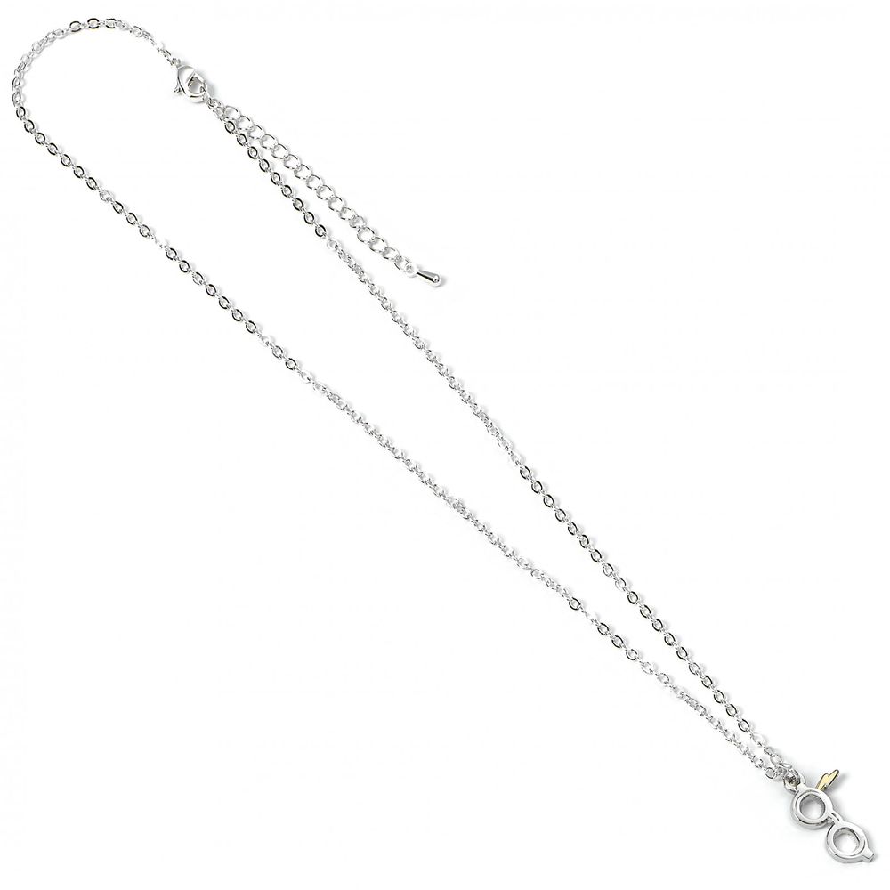 The Carat Shop Harry Potter Necklace (Lightning Bolt and Glasses) | Buy ...