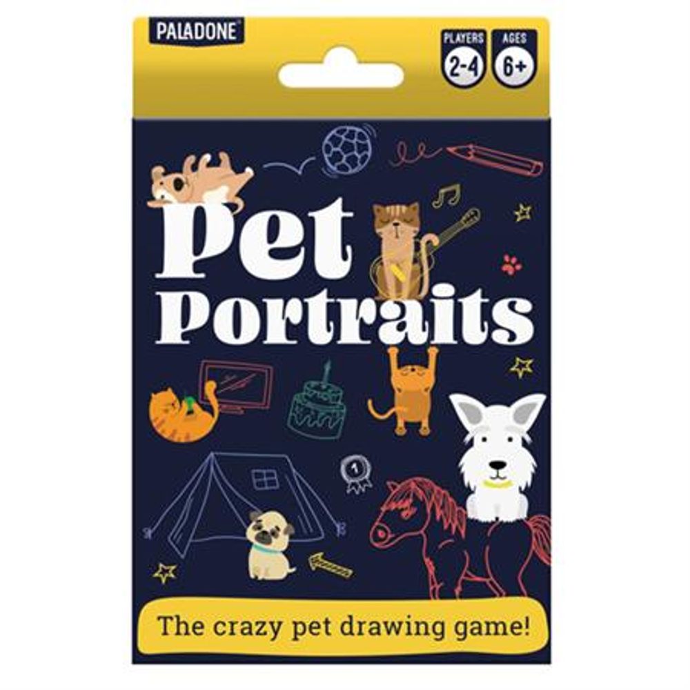 Paladone Pet Portraits Card Game | Buy online at The Nile