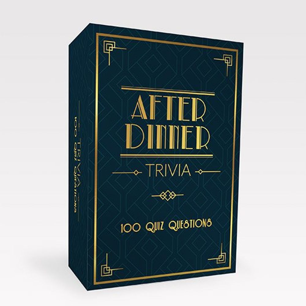 Gift Republic After Dinner Trivia Cards | Buy online at The Nile