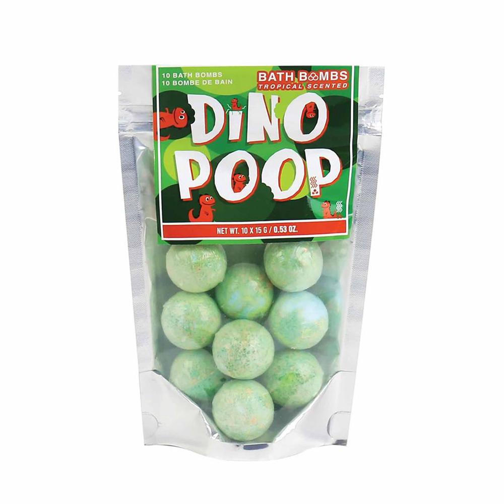 Gift Republic Dino Poop Bath Bombs, 10 Piece - 15g | Buy online at The Nile