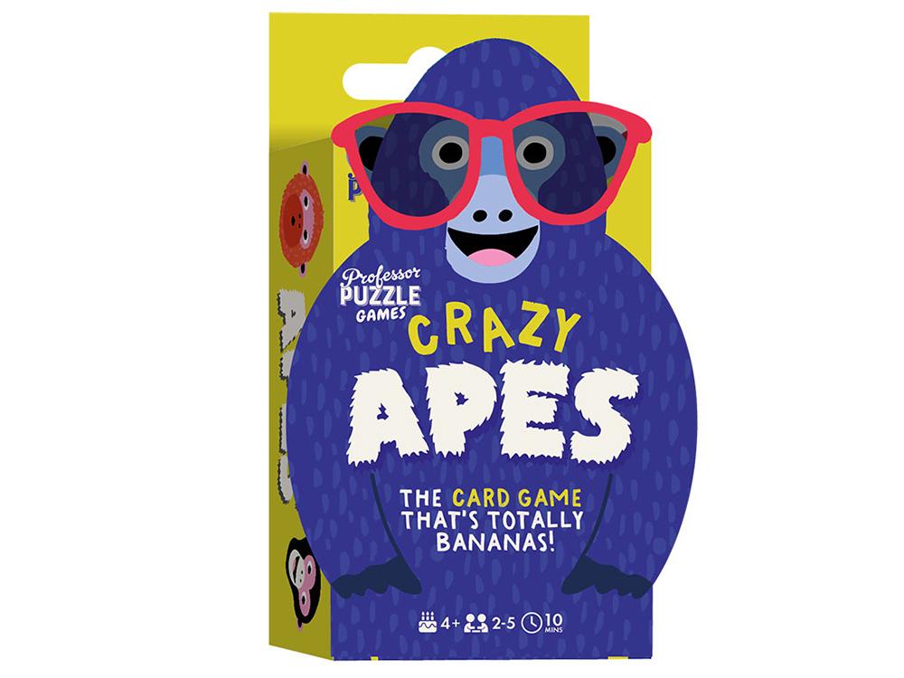Professor Puzzle Crazy Apes Card Game | Buy online at The Nile