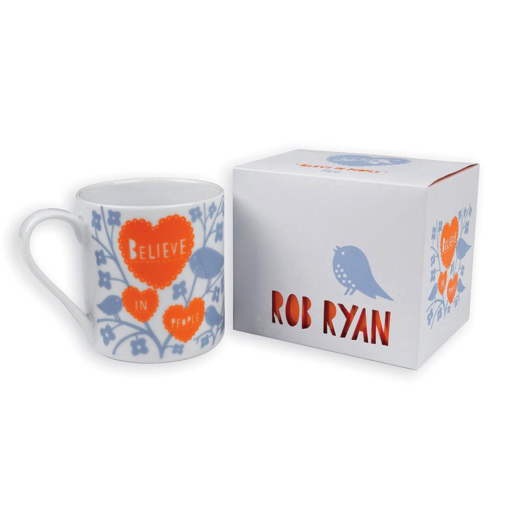 Rob Ryan Mug Believe in People | Buy online at The Nile