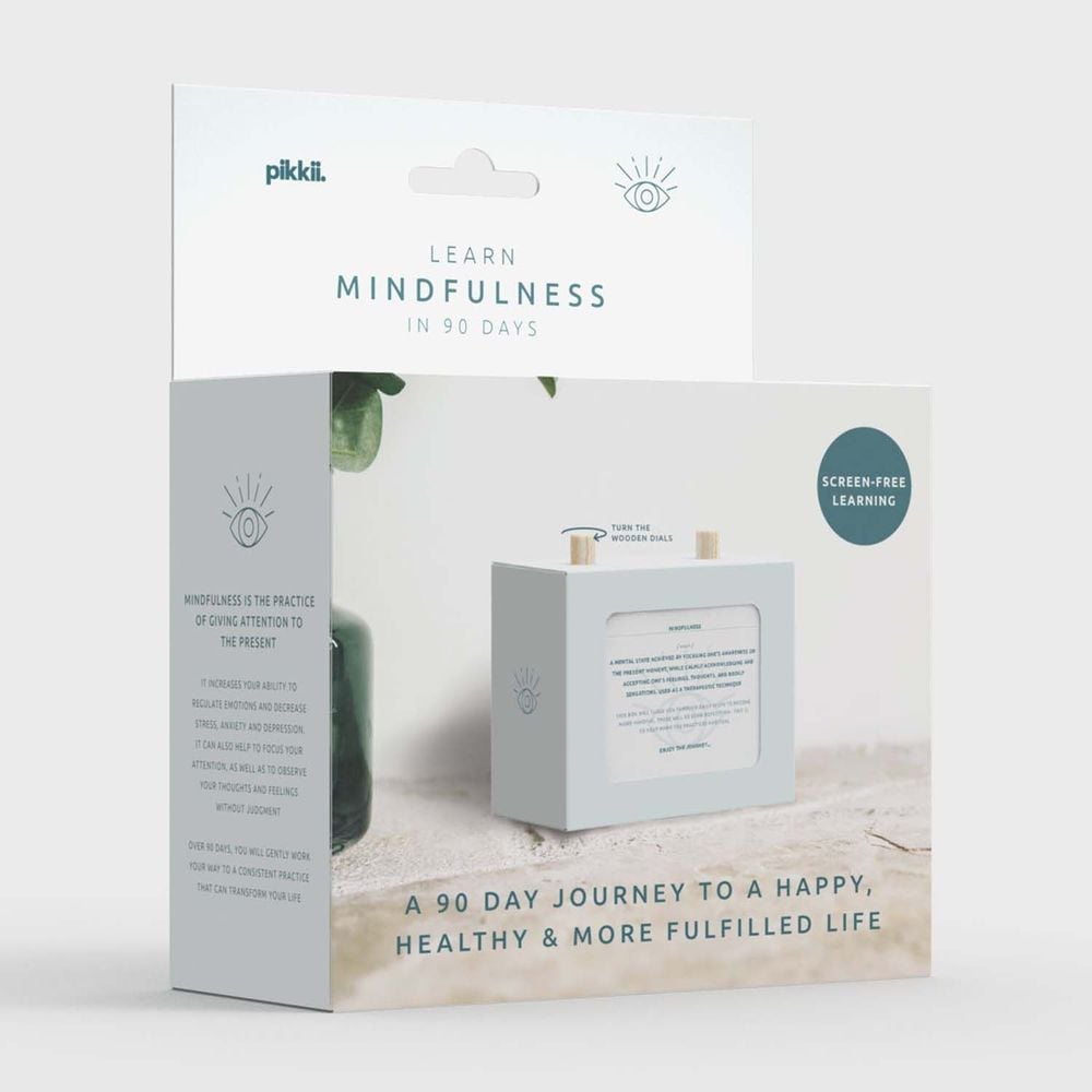 Pikkii Mindfulness in 90 Days Scroll Box | Buy online at The Nile