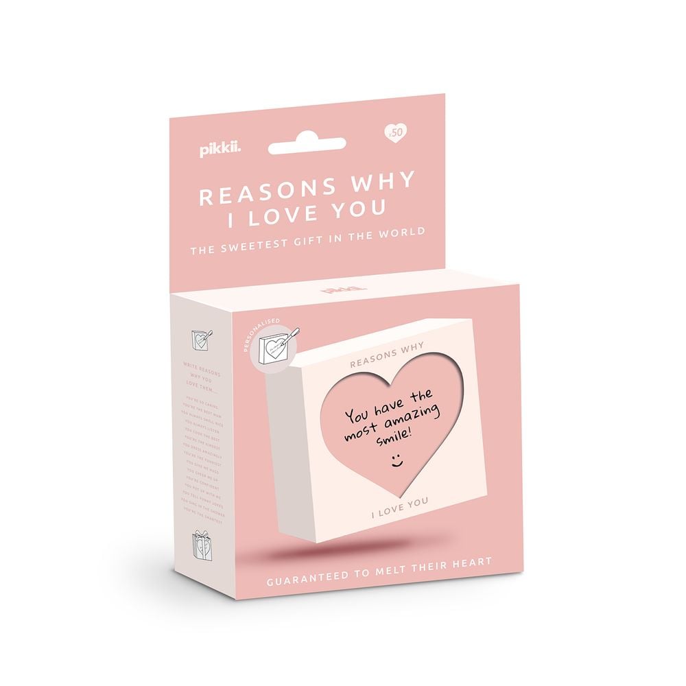 Pikkii Reasons I Love You Slide Box | Buy online at The Nile