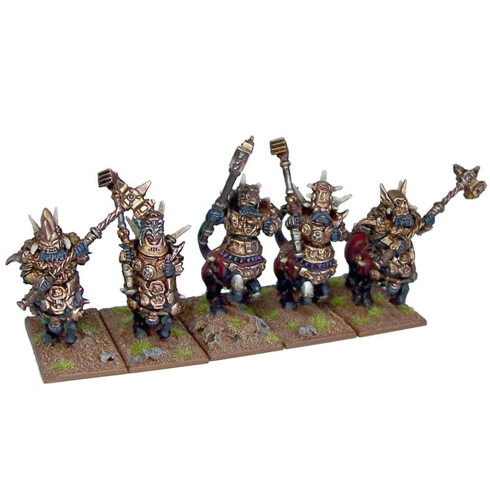 Mantic Games Kings of War Abyssal Dwarf Half Breed Cavalry | Buy online ...