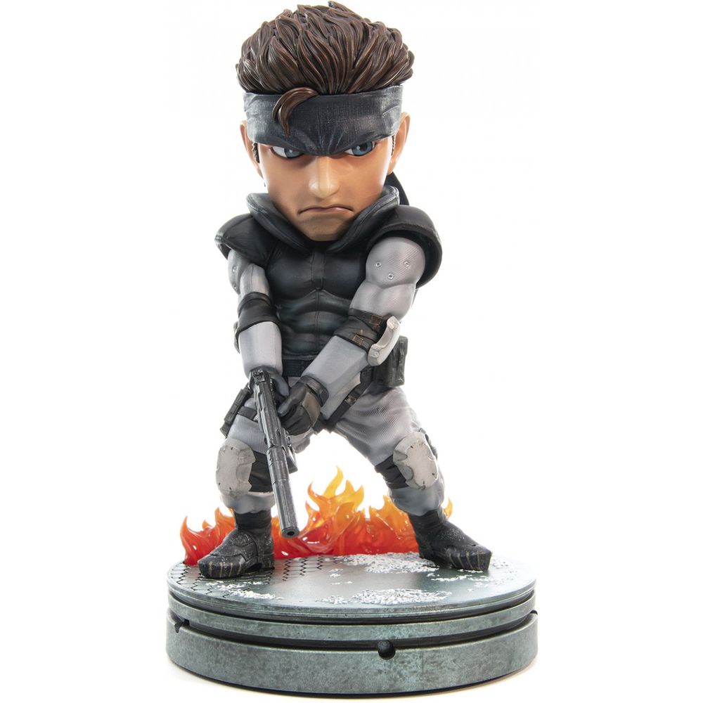 First 4 Figures Metal Gear Solid - Solid Snake 8" PVC Statue | Buy ...