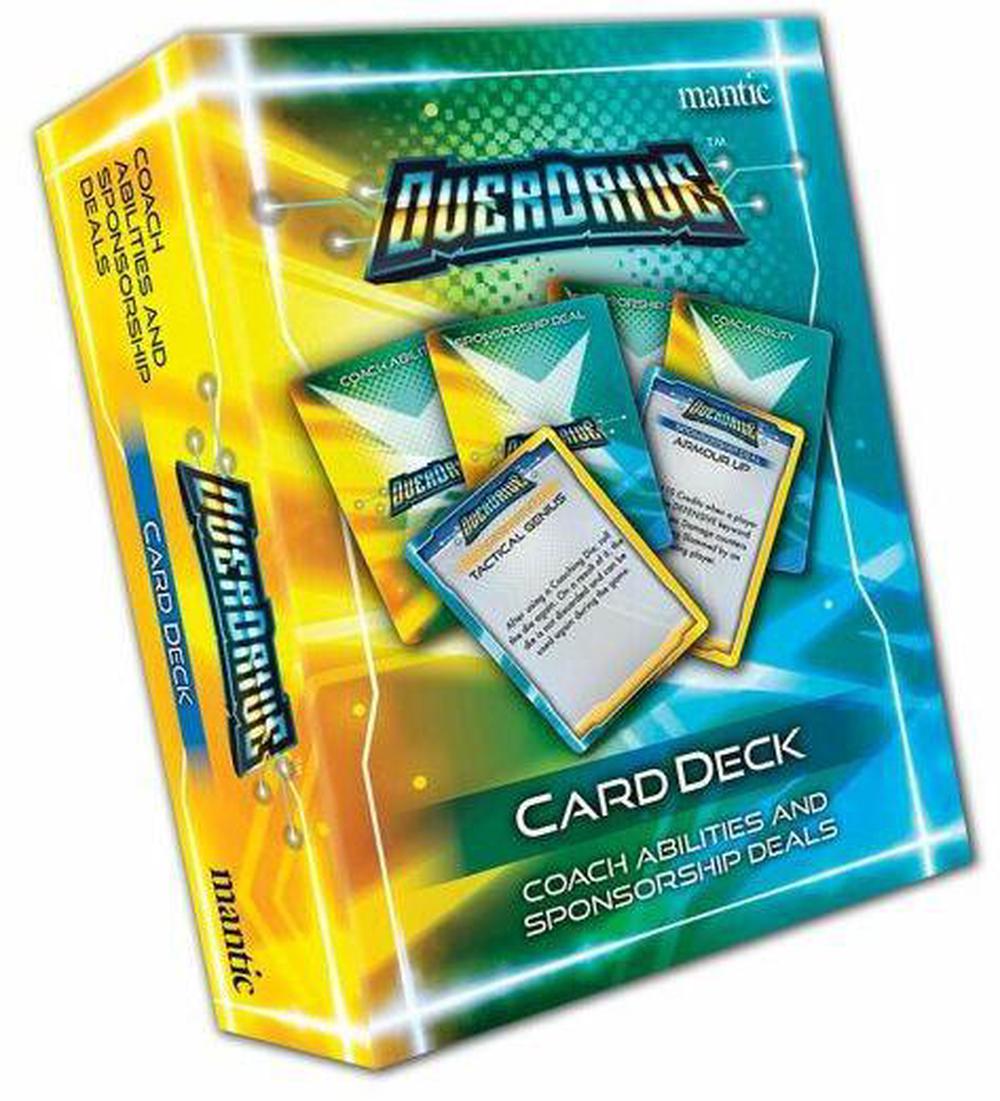 Mantic Games Overdrive Coach Abilities And Sponsorship Cards | Buy ...