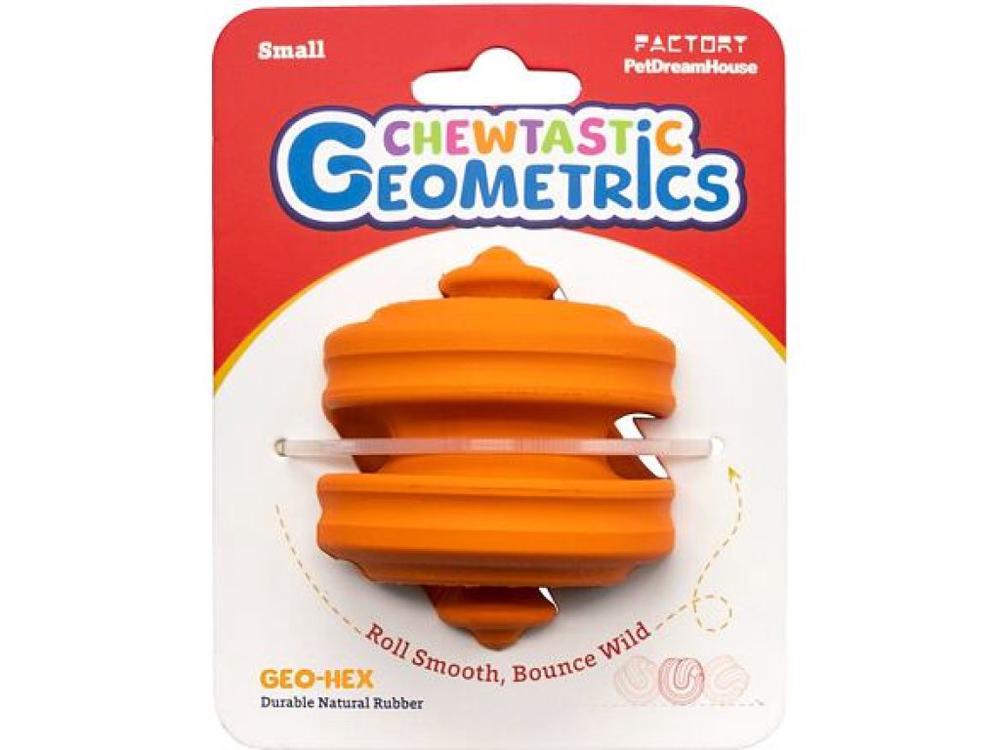 Pet Dreamhouse Chewtastic Geo Interactive Geo-Hex (Orange) | Buy online ...