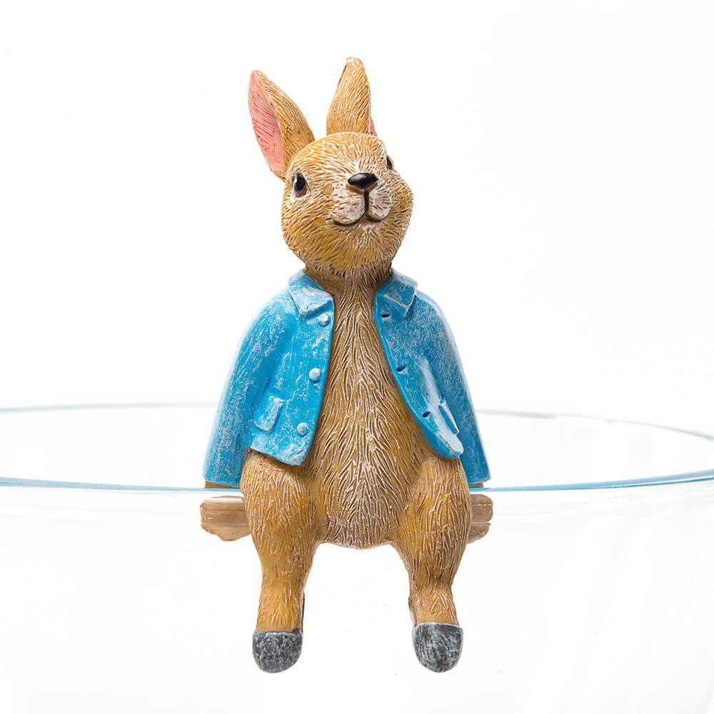 Jardinopia Garden Decor Beatrix Potter Peter Rabbit Sitting On Pot Pot ...