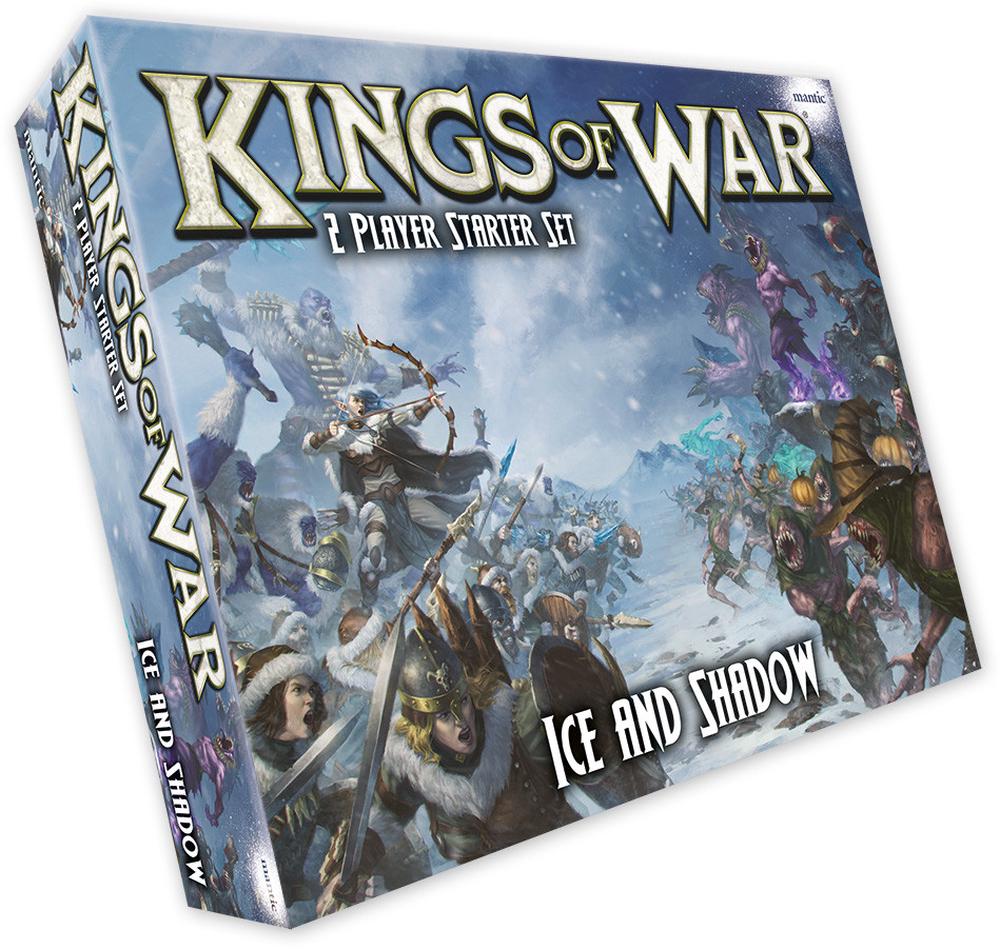 Mantic Games Kings of War Ice and Shadow 2-Player starter set | Buy ...