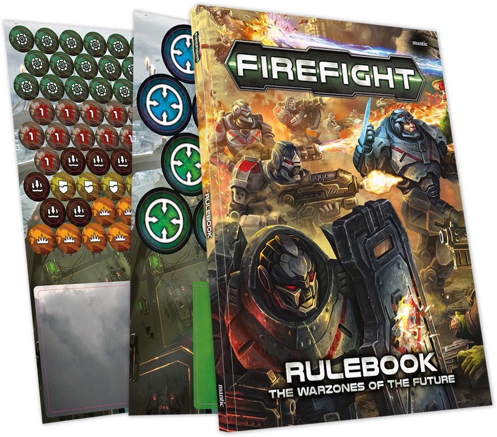 Mantic Games Firefight Command Protocols Book and Counter Set | Buy ...