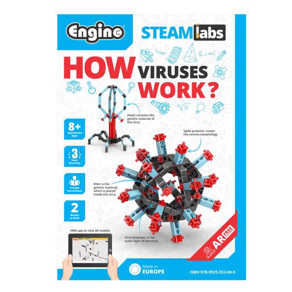 Engino Steam Labs How Viruses Work Kit | Buy online at The Nile