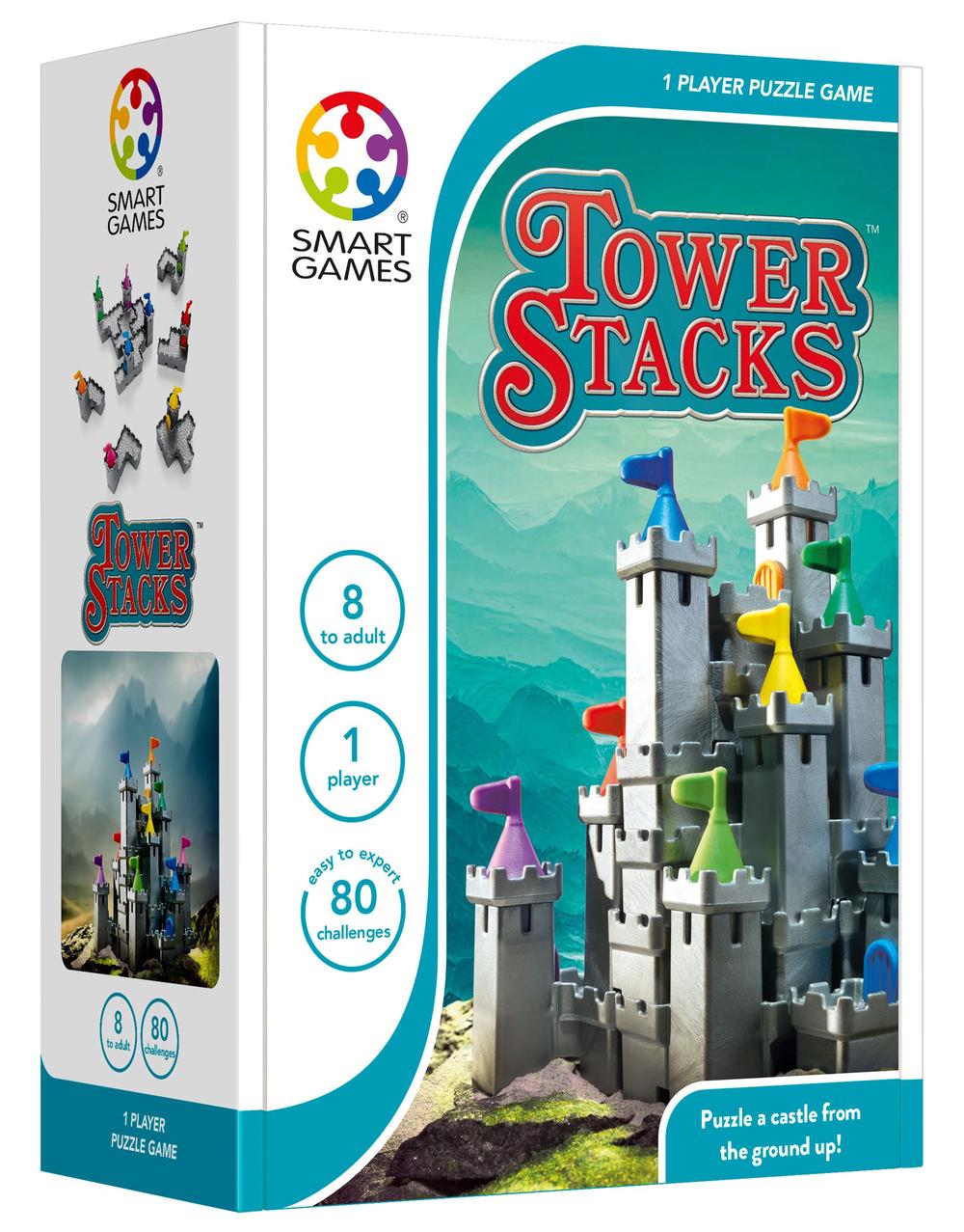 Smart Games Tower Stacks Puzzle Game | Buy online at The Nile