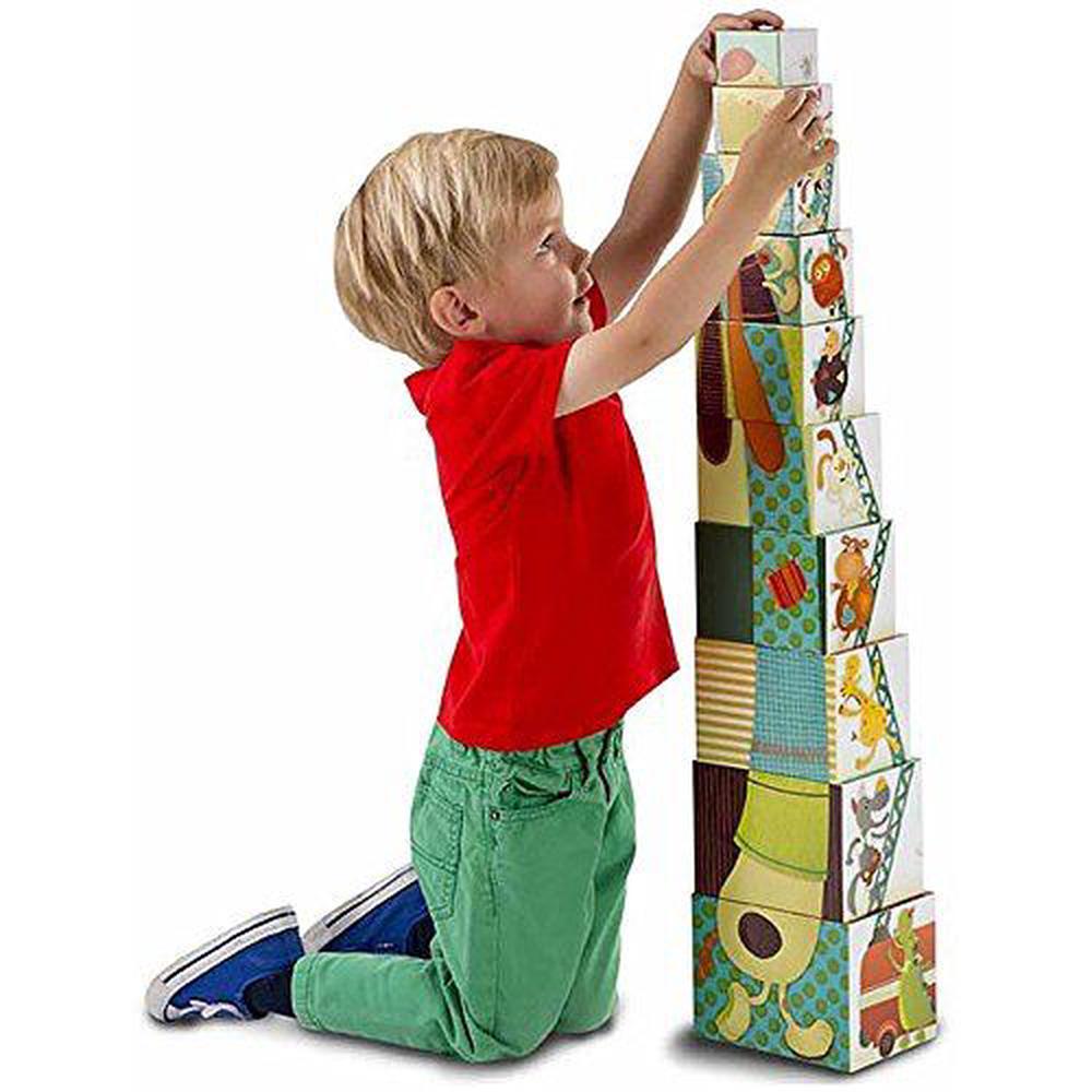 Lillputiens Jef Building Pyramid - Nesting & Stacking Blocks With ...