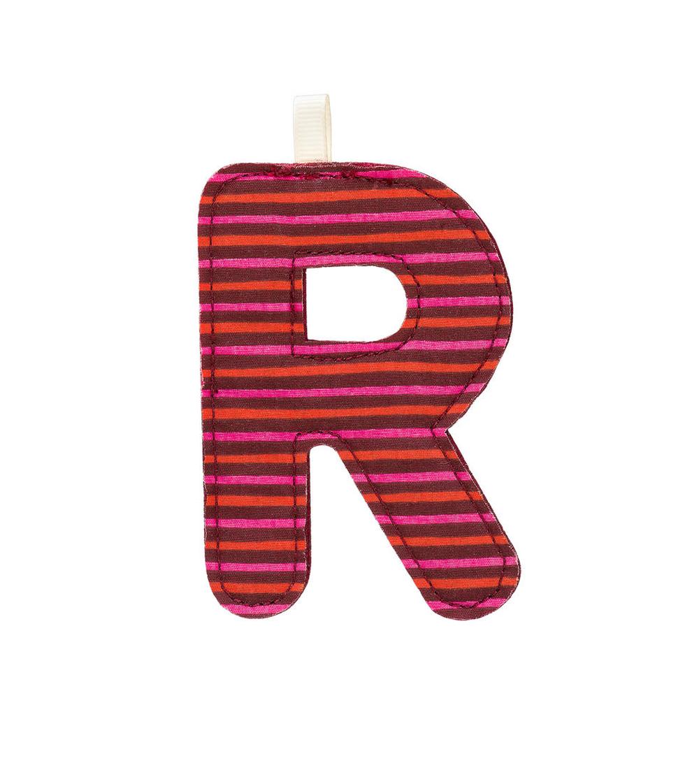 Lilliputiens Padded Fabric Letter R, 6 Piece | Buy online at The Nile