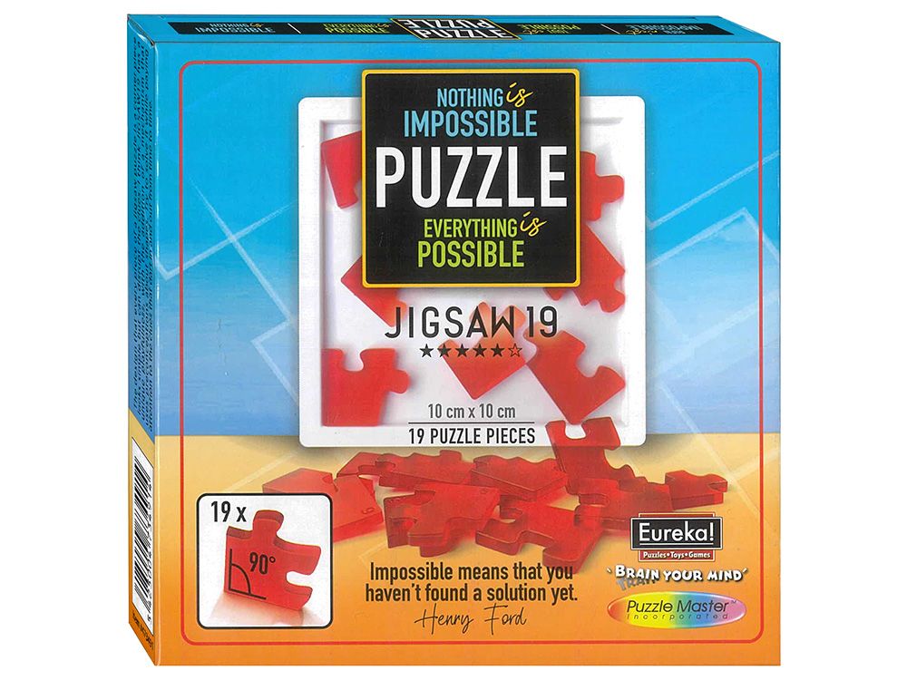 Puzzle Master Nothing Is Impossible Jigsaw Puzzle, 19pc | Buy online at ...