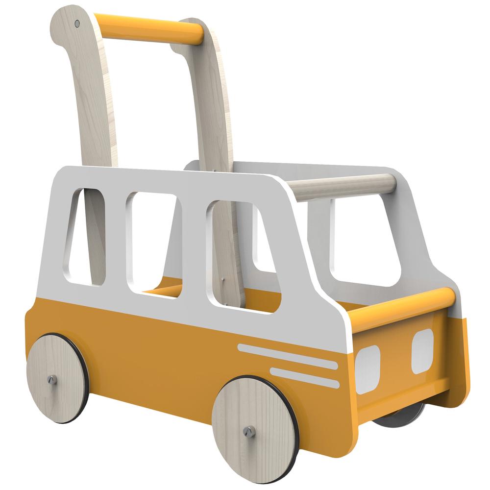 Moover School Bus Push Along Walker (Yellow) | Buy online at The Nile