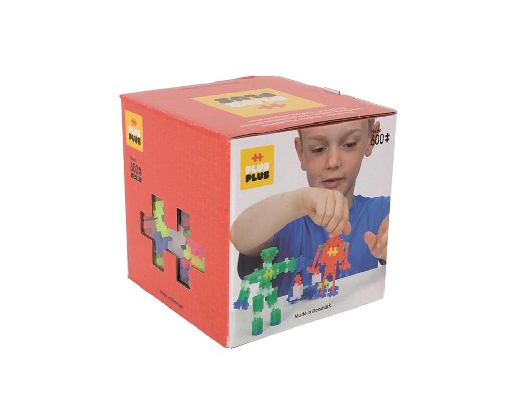 Plus-Plus Neon Construction Kit, 600 Piece | Buy online at The Nile